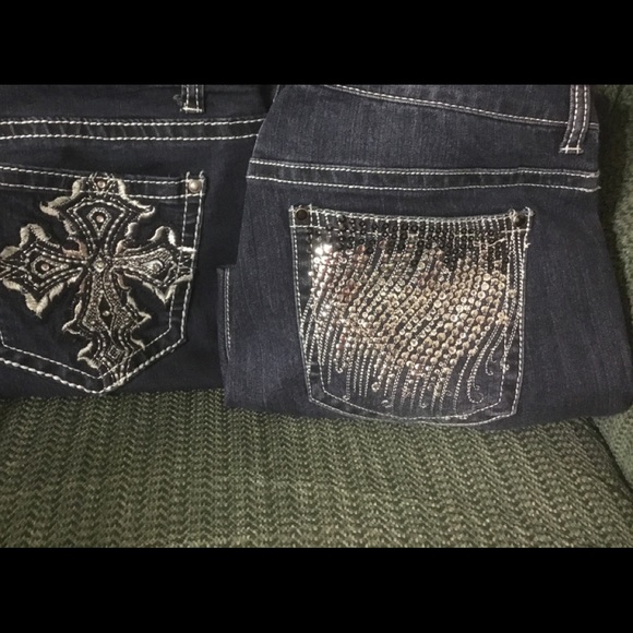 new directions | Jeans | Nd Weekend Bootcut Bling Jeans 2 Pair Size 4 ...